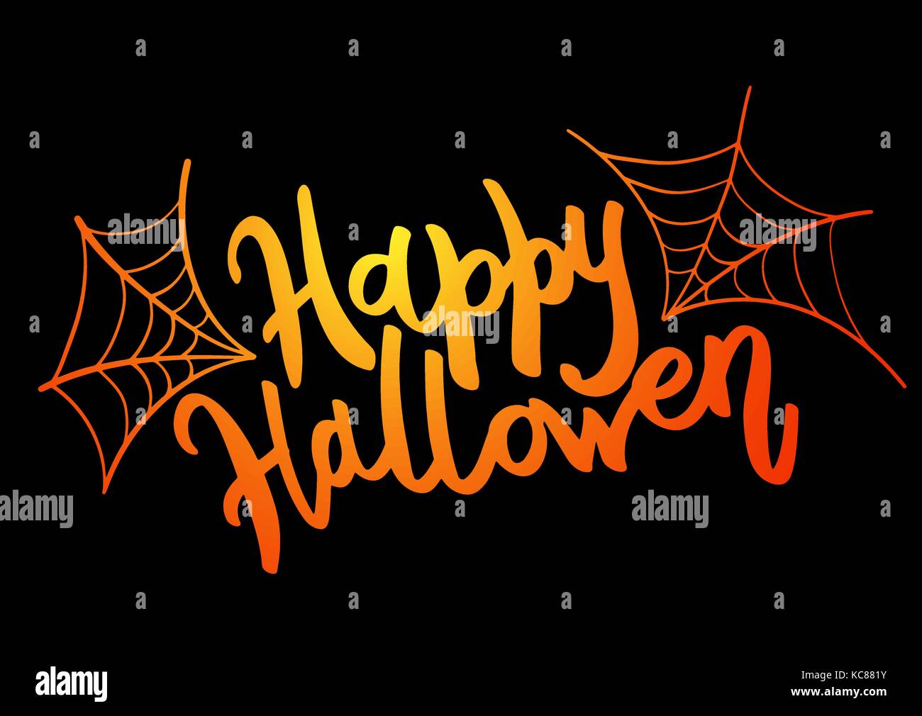 Happy Halloween message design background Stock Vector Image & Art - Alamy