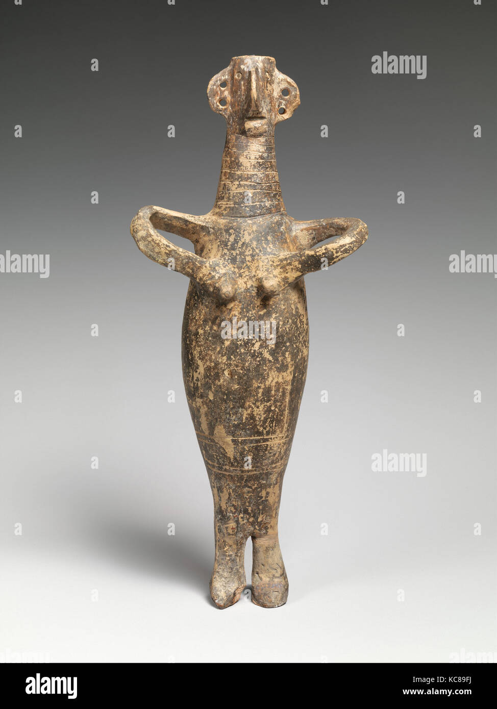 Terracotta statuette of a woman, ca. 1725–1450 B.C Stock Photo - Alamy