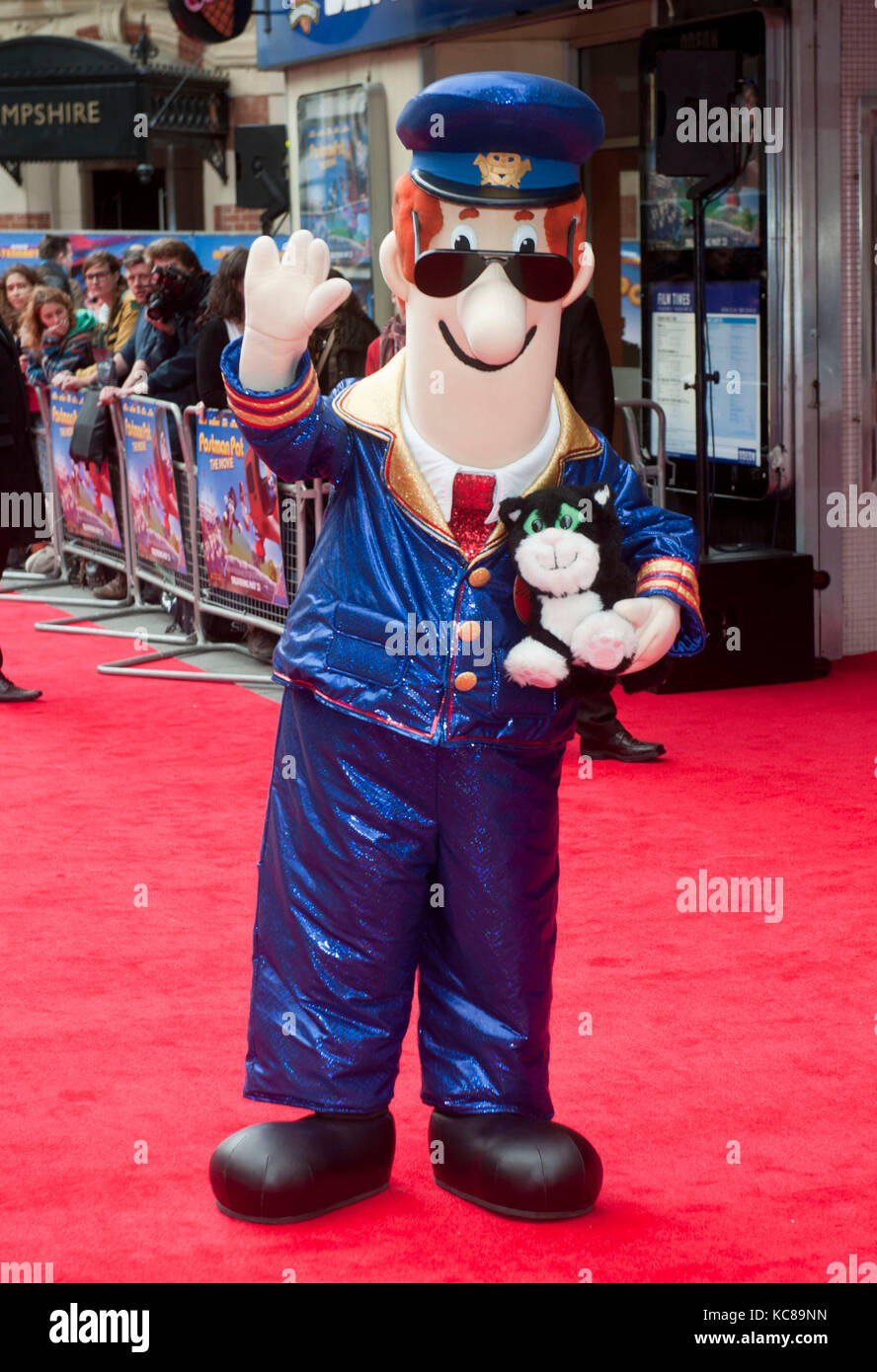 Postman Pat at the World Premiere of 'Postman Pat' at Odeon West End on ...