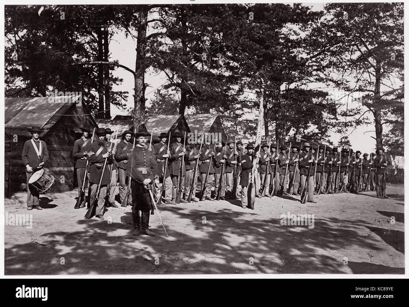 21st Michigan Infantry. Sherman's Volunteers, 1861–65 Stock Photo - Alamy