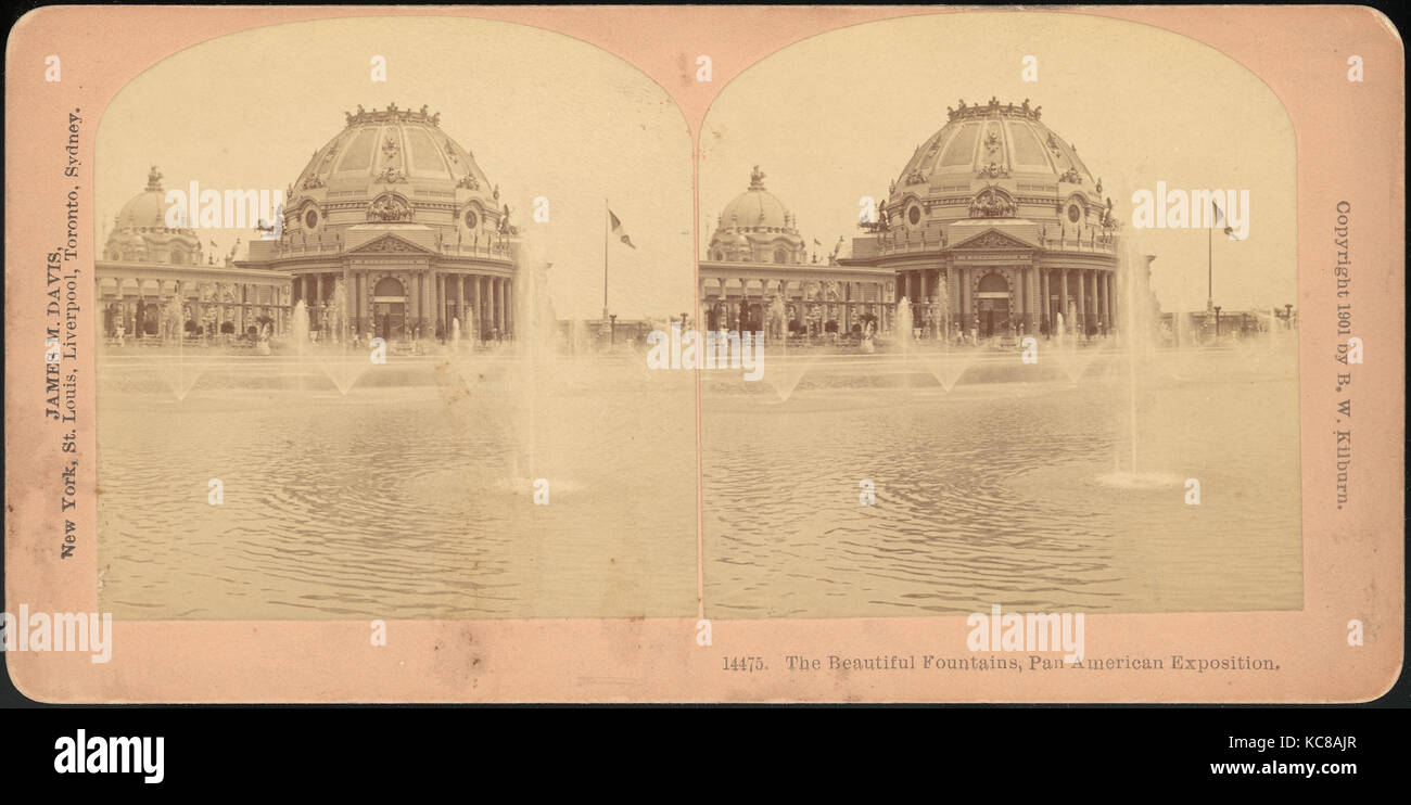 Group of 3 Stereograph Views of the 1901 Pan American Exposition ...