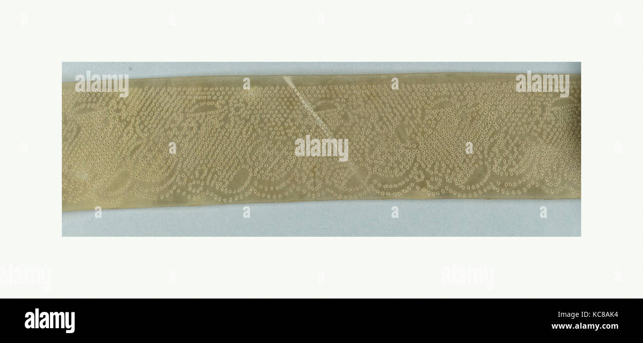 Pattern, ca. 1840, British, Parchment, No dimensions recorded ...