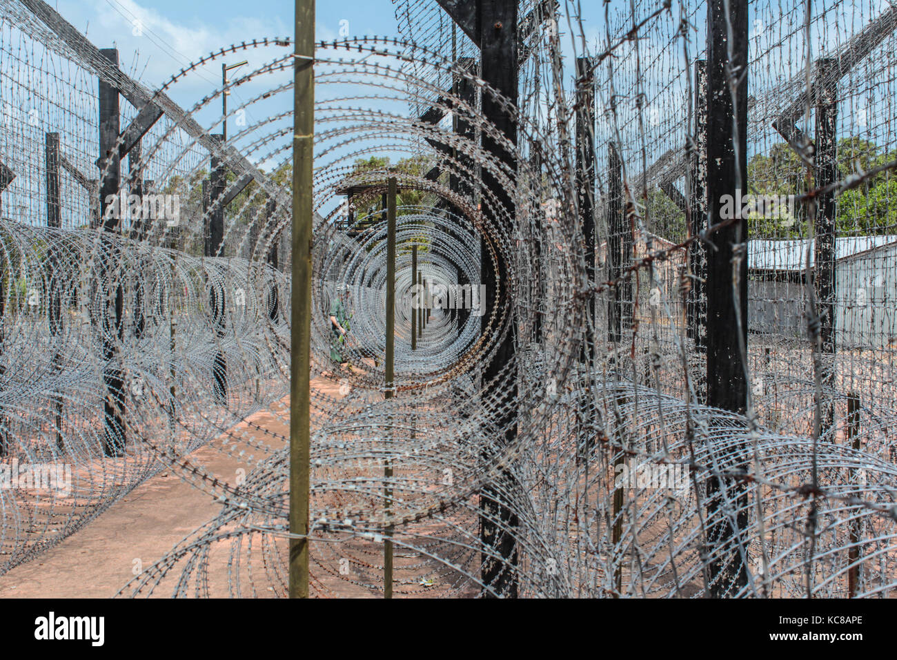Phu Quoc Island, Vietnam - january 2014: Inside the Coconut Tree Prison ...