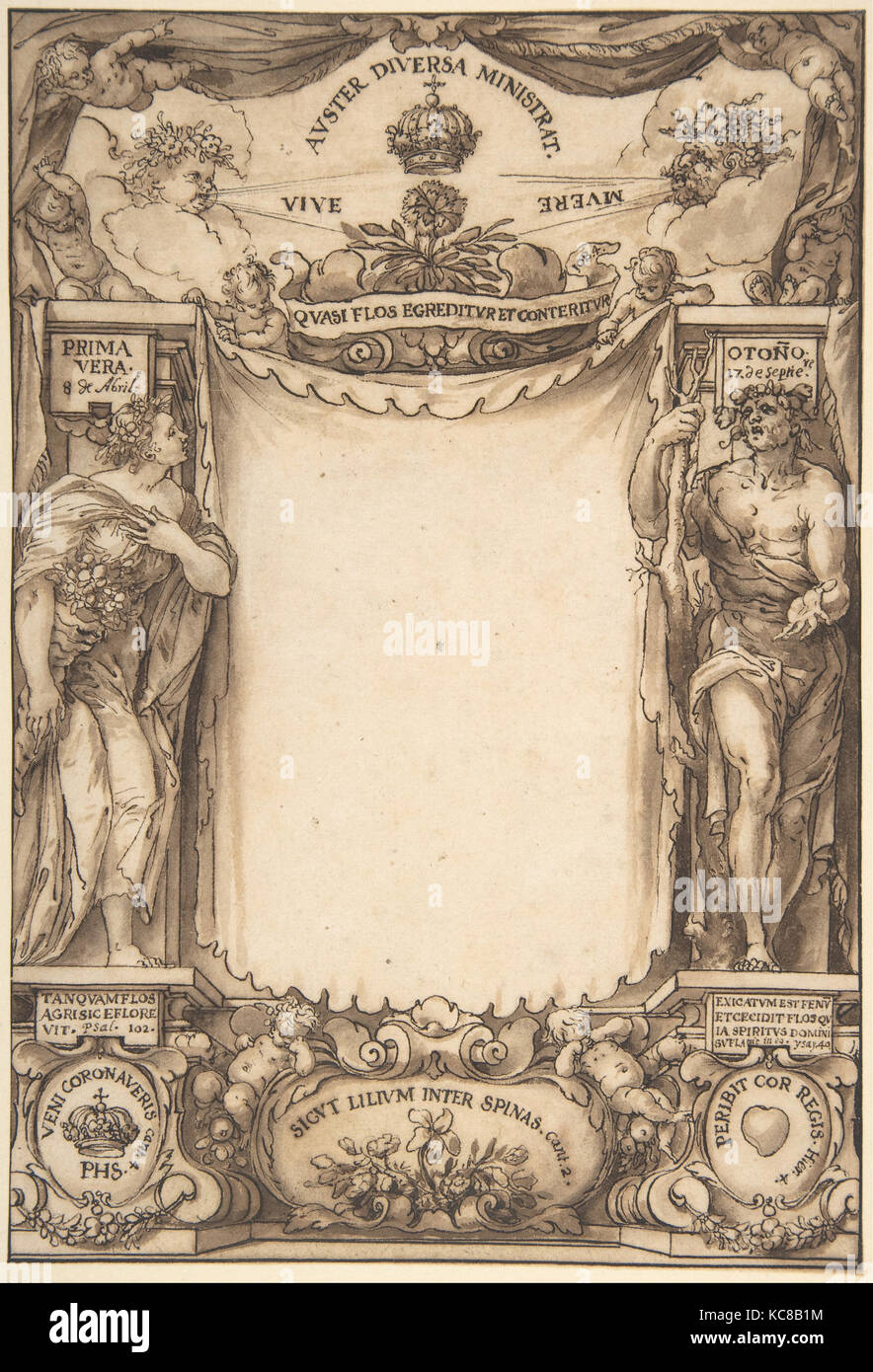 Allegory of the Death of Philip IV (1605-1665), Sebastián de Herrera ...