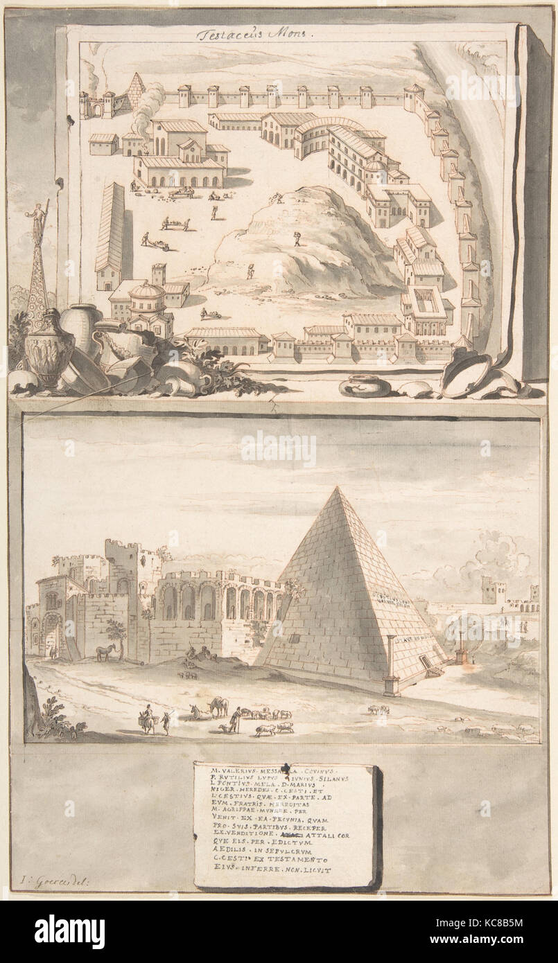 Cestius pyramid hi-res stock photography and images - Alamy