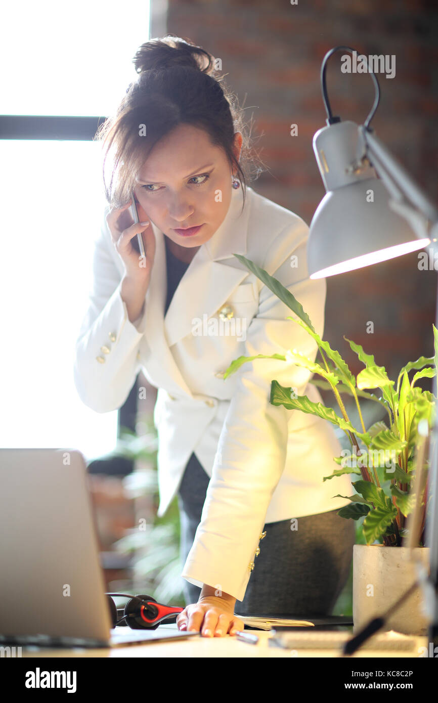 Female manager call center hi-res stock photography and images - Alamy