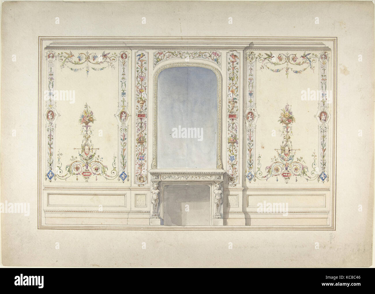 Elizabethan interior room hi-res stock photography and images - Alamy