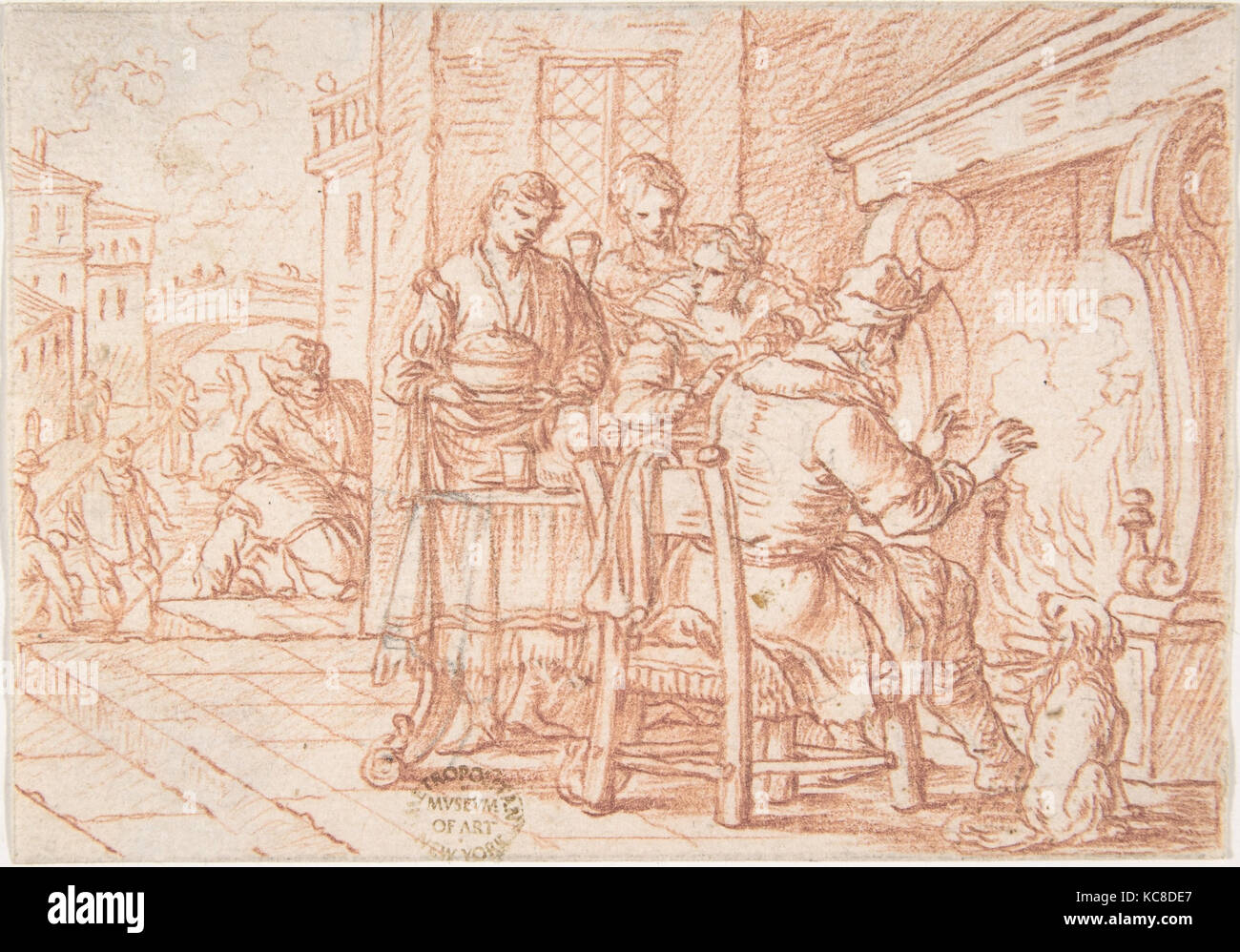 January (one of a series representing the labors of the months), Jonas ...