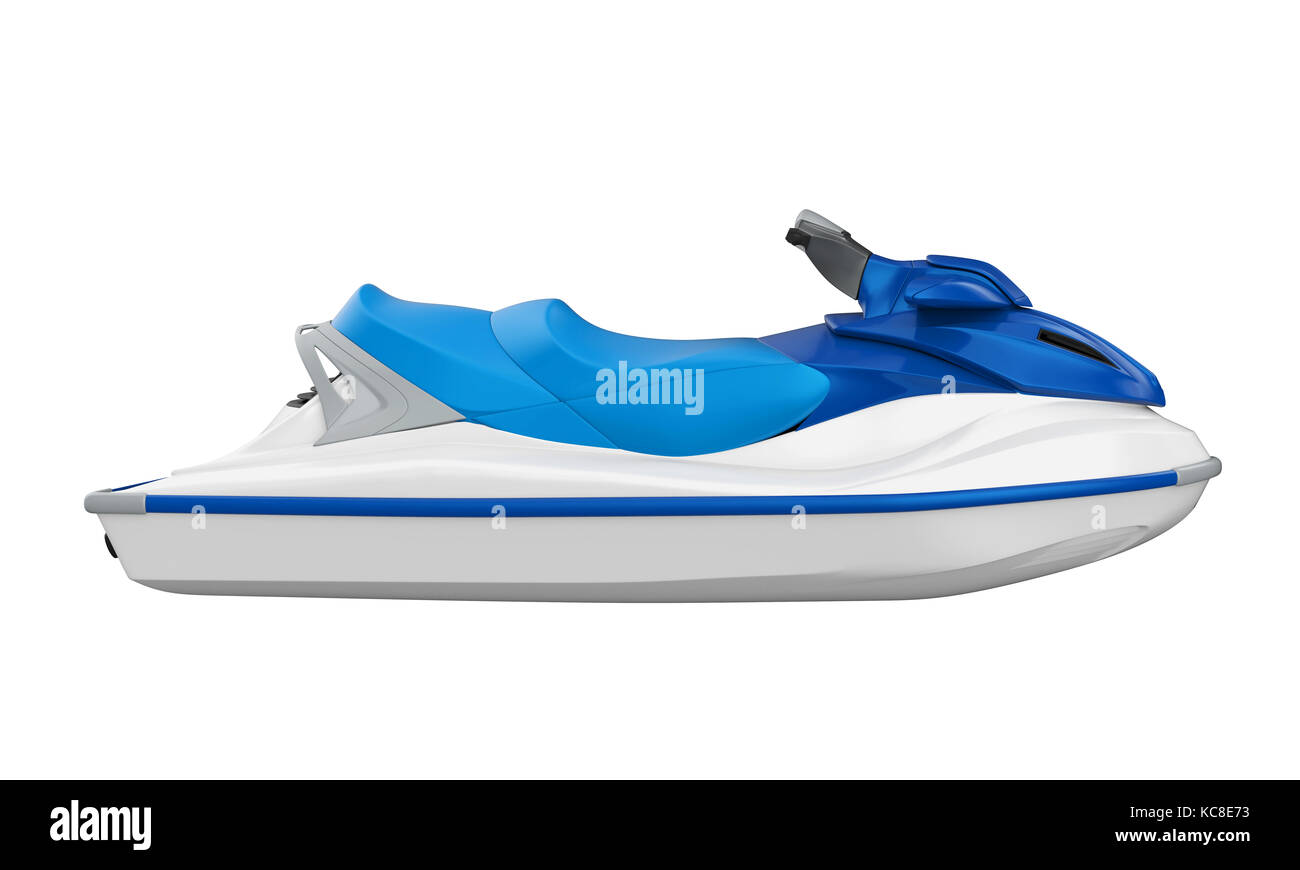 Jet ski at sea Cut Out Stock Images & Pictures - Alamy