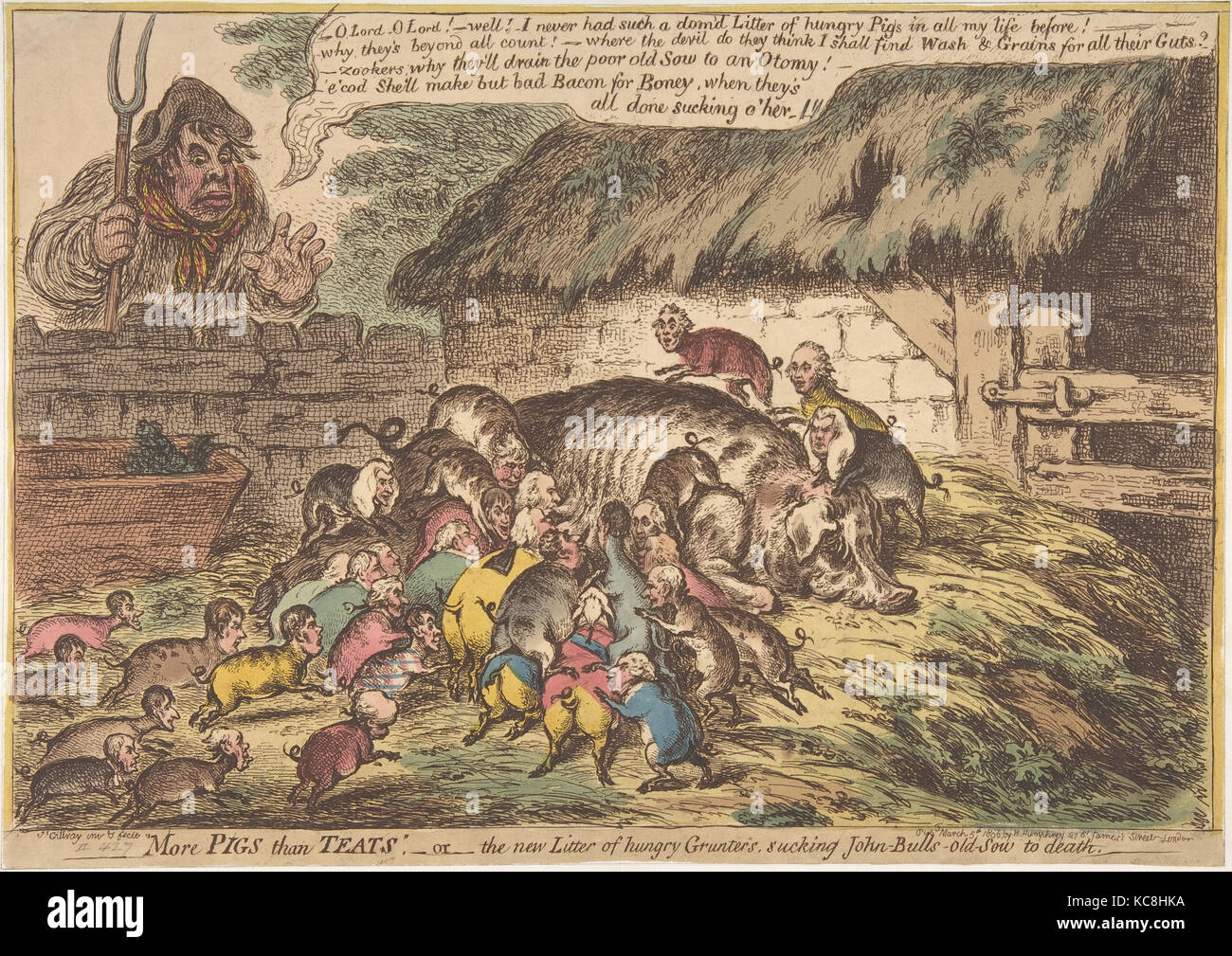 "More Pigs Than Teats",–or–the New Litter of Hungry Grunters, Sucking ...