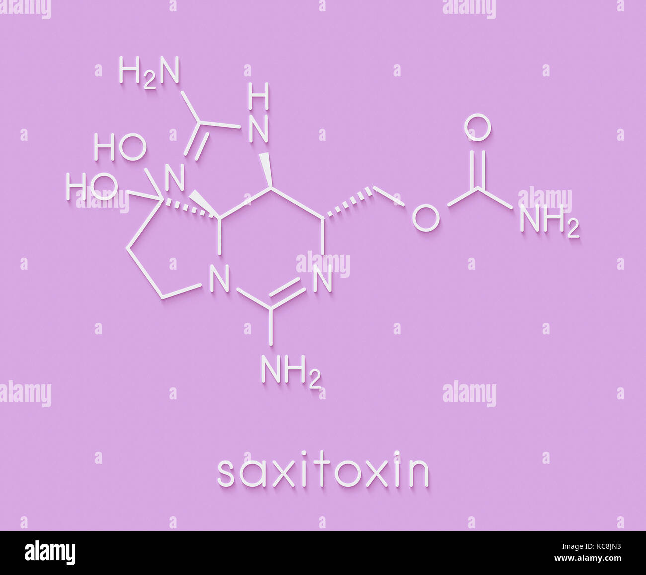 Saxitoxin molecular hi-res stock photography and images - Alamy