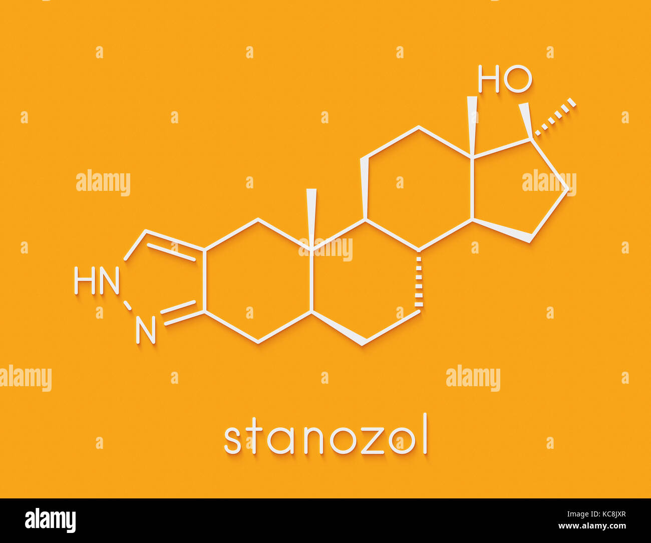 Stanozolol anabolic steroid drug hi-res stock photography and images ...