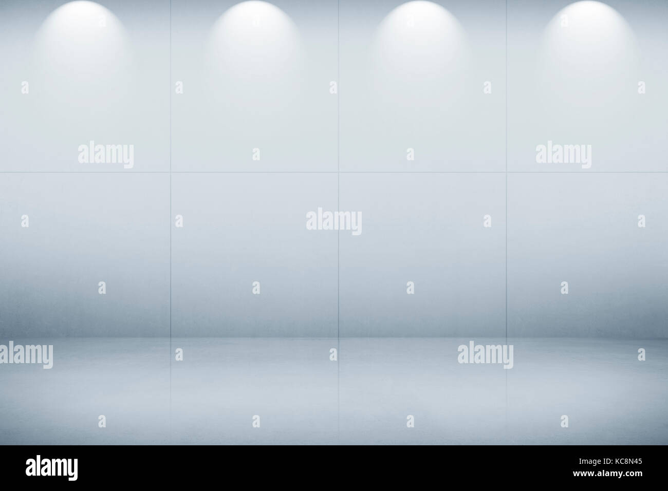 White wall with light for backdrop Stock Photo - Alamy