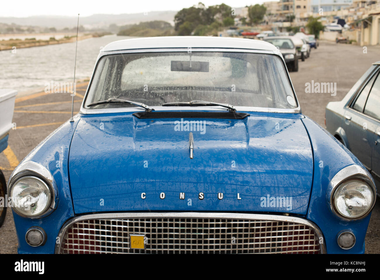 Consul vintage car Stock Photo - Alamy