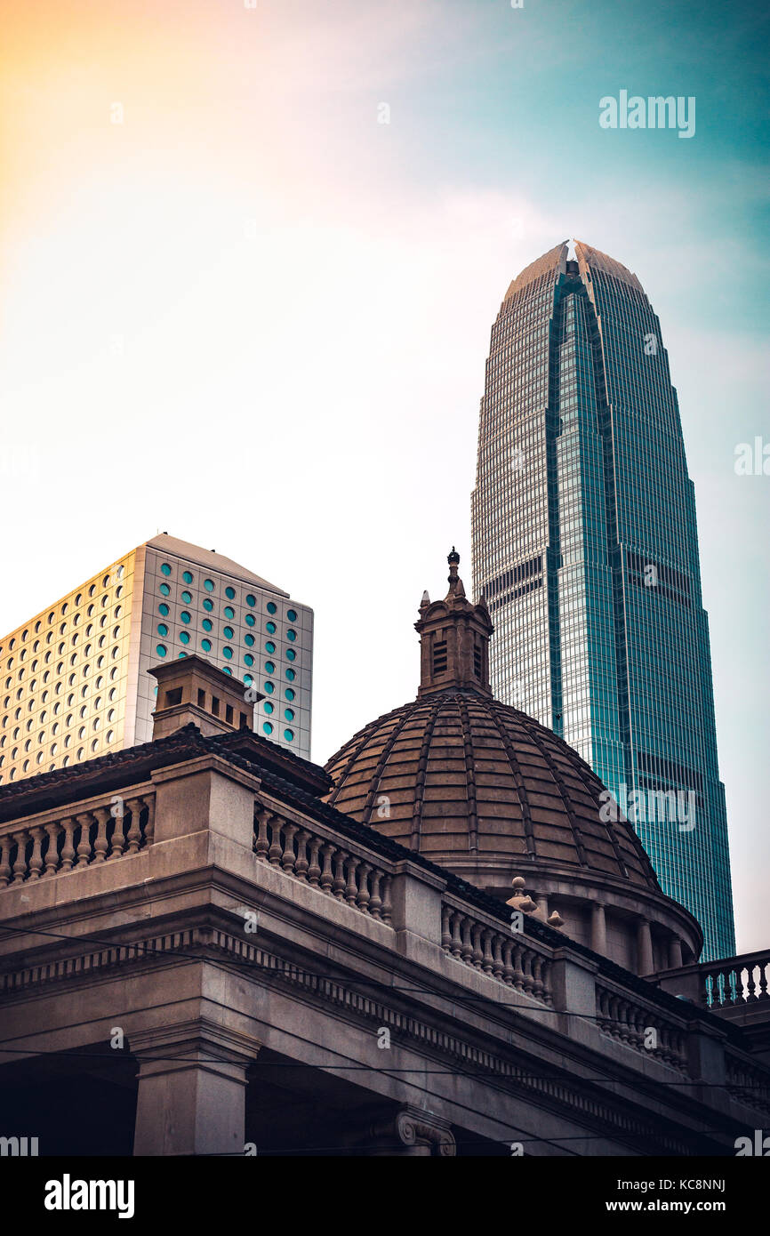 Hong Kong Architecture Stock Photo - Alamy