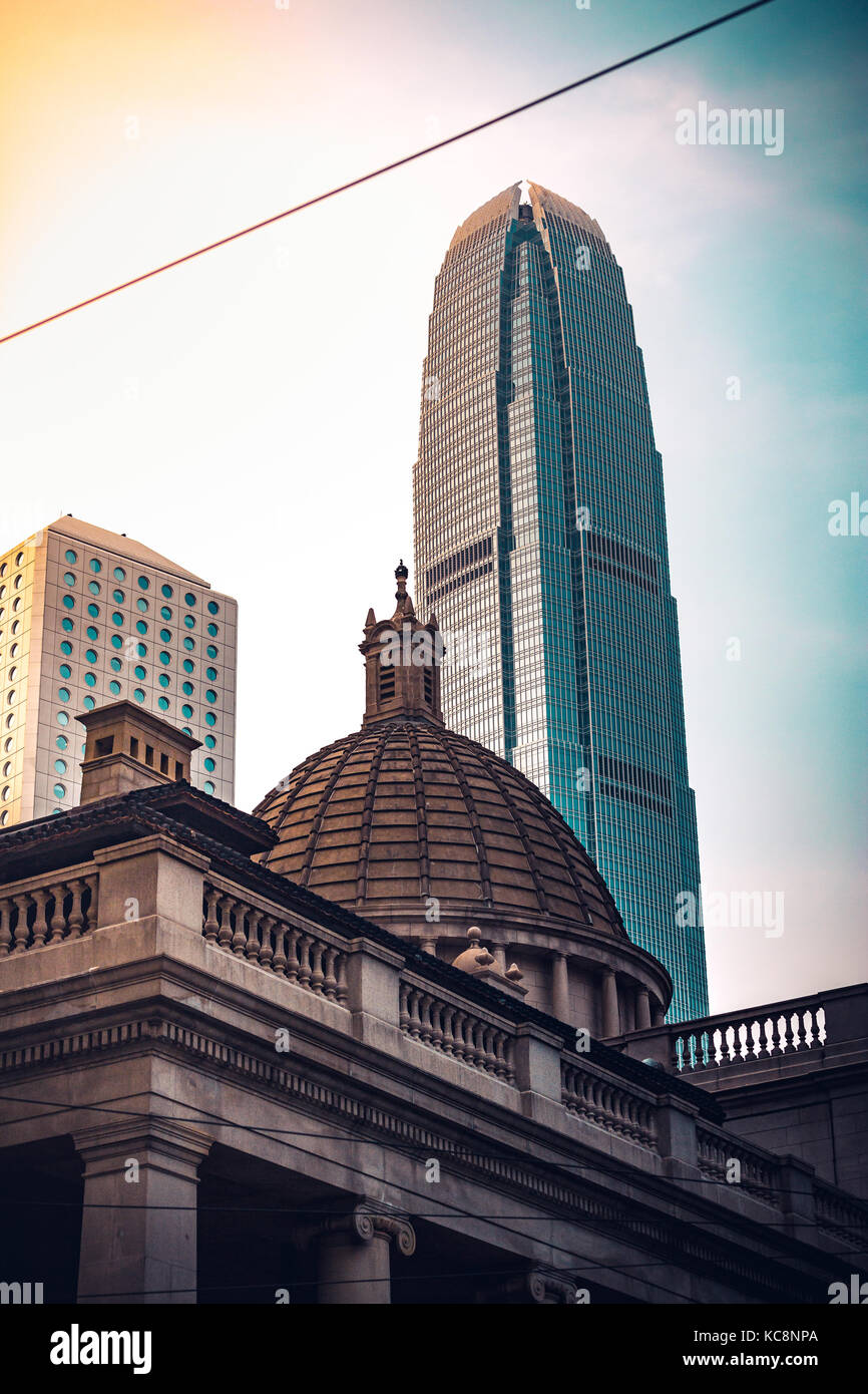 Hong Kong Architecture Stock Photo - Alamy