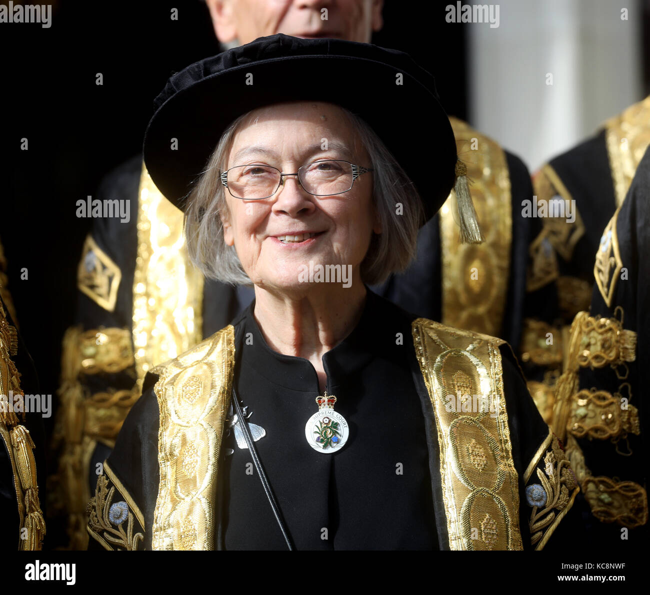 Pic shows: Lady Hale sword in as first Supreme Court head justice ...