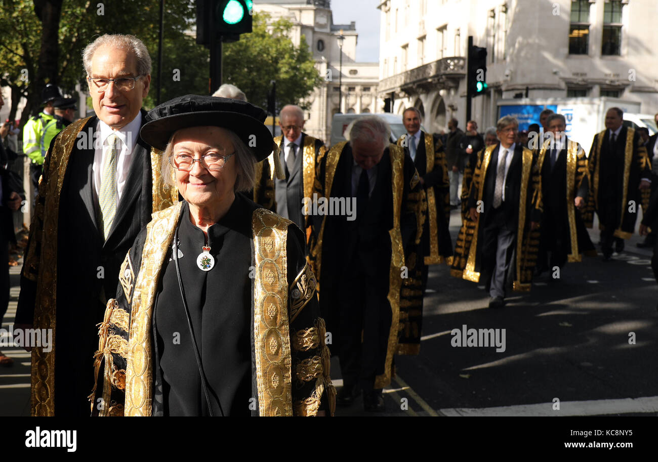 Pic shows: Lady Hale sword in as first Supreme Court head justice ...