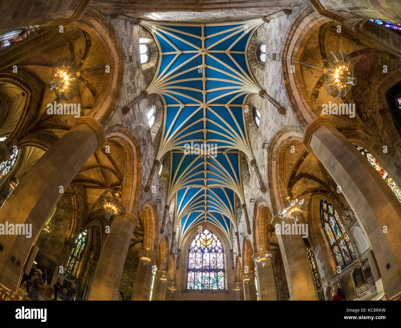Roof st giles cathedral hi-res stock photography and images - Alamy