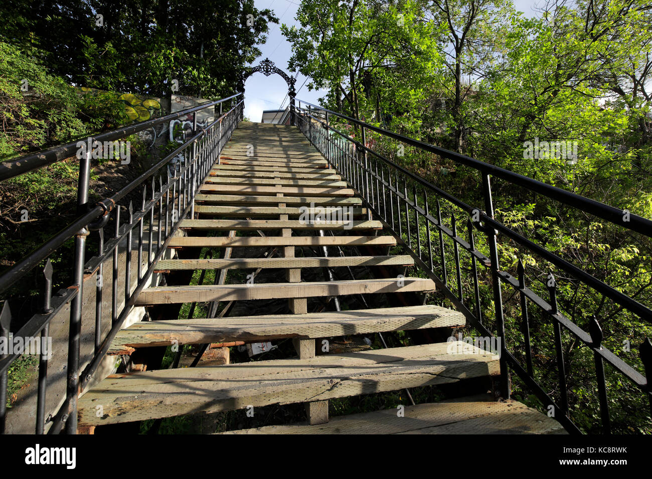 Vieux quebec stairs High Resolution Stock Photography and Images - Alamy