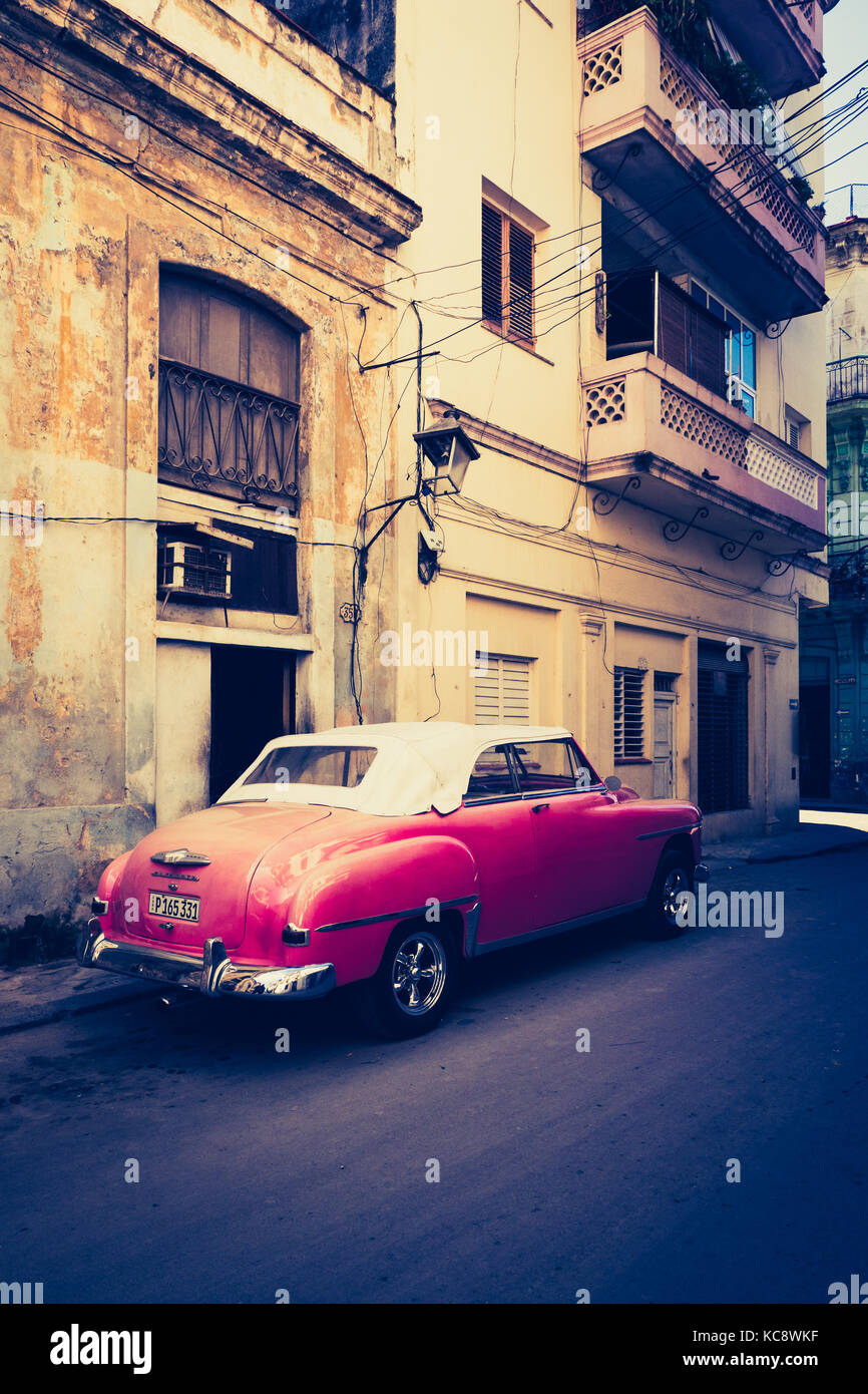 Classic Havana Cuba Street Urban Decay High Resolution Stock ...