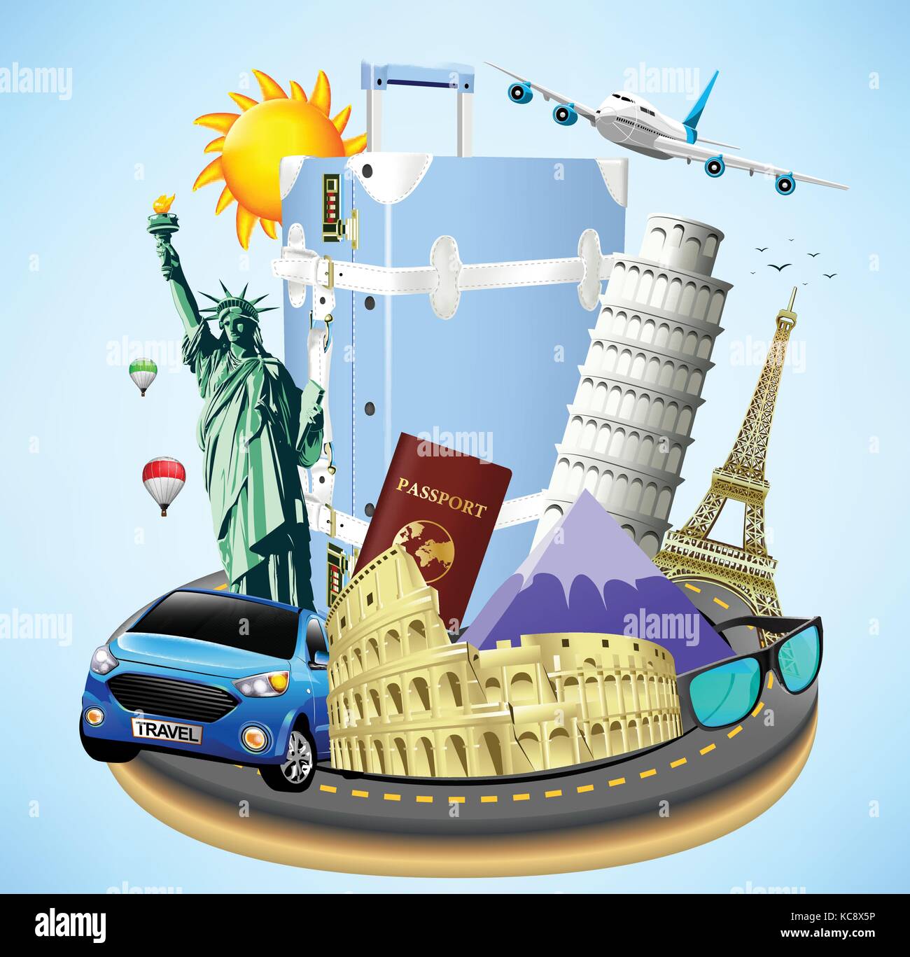 Well statue Stock Vector Images - Alamy