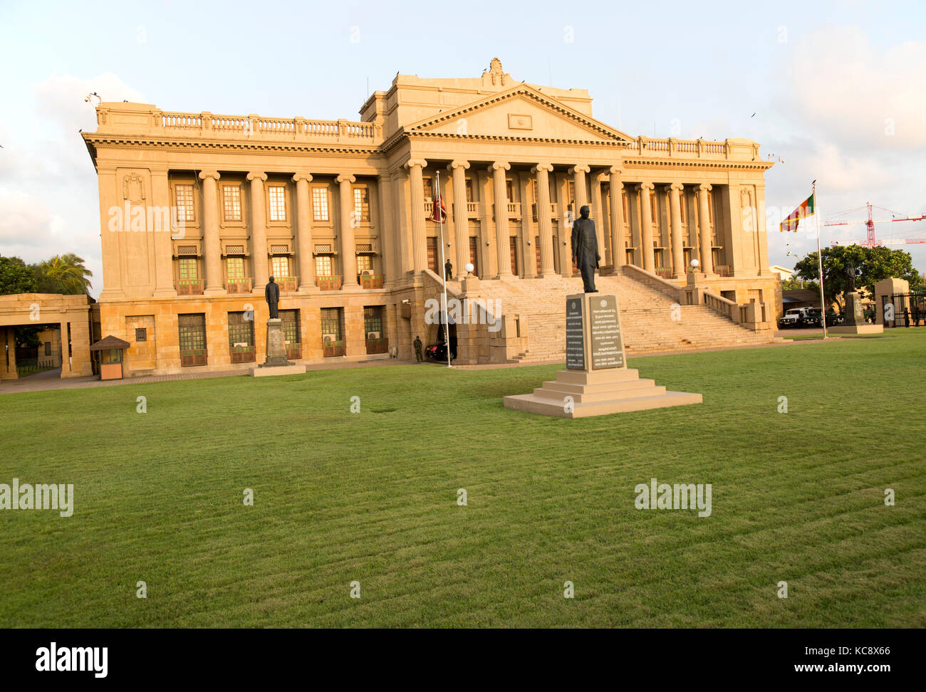 Old parliament building now the presidential secretariat offices hi-res ...