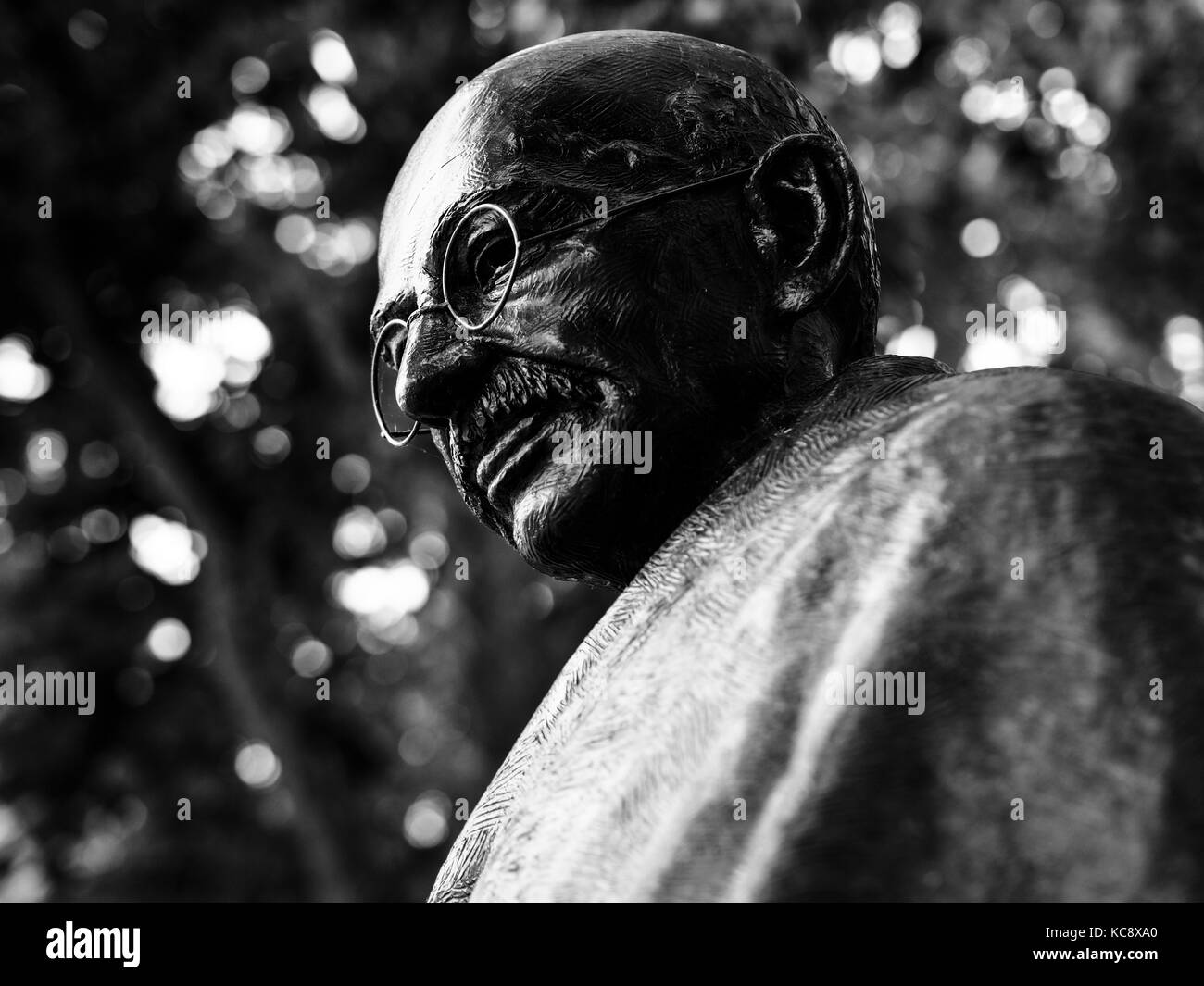 Ghandi square Black and White Stock Photos & Images - Alamy