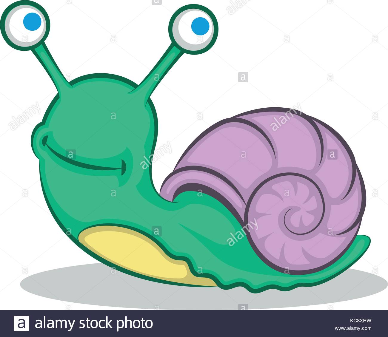 Snail Cartoon Stock Photos & Snail Cartoon Stock Images - Alamy