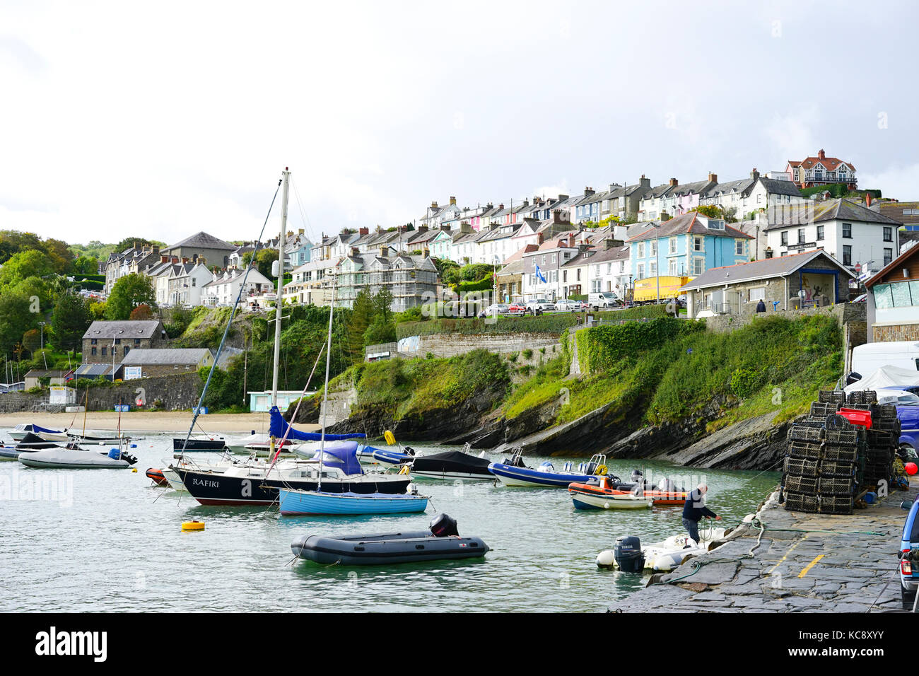New quay ceredigion houses hi-res stock photography and images - Alamy