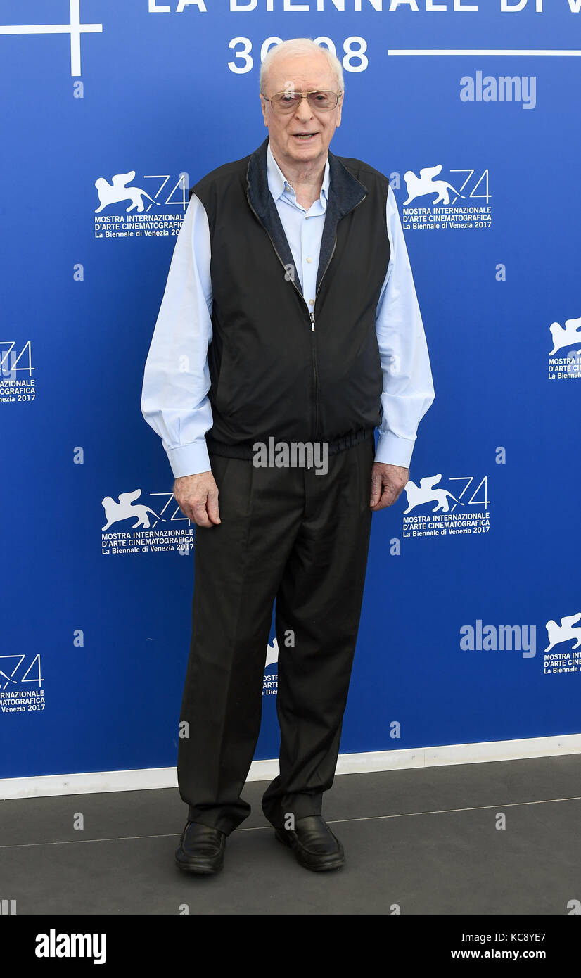 English actor Michael Caine attends the photocall for My Generation ...