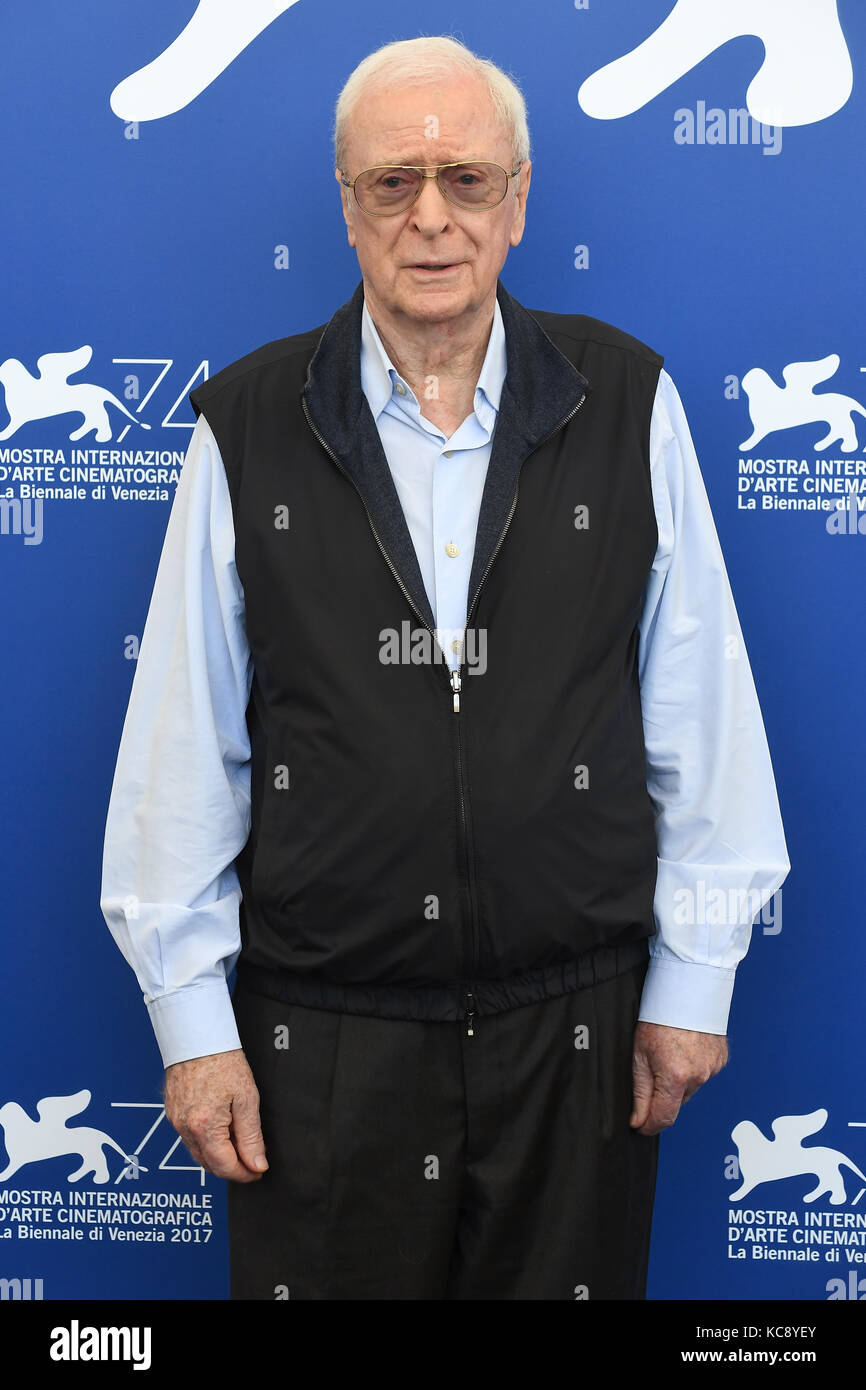 English actor Michael Caine attends the photocall for My Generation ...