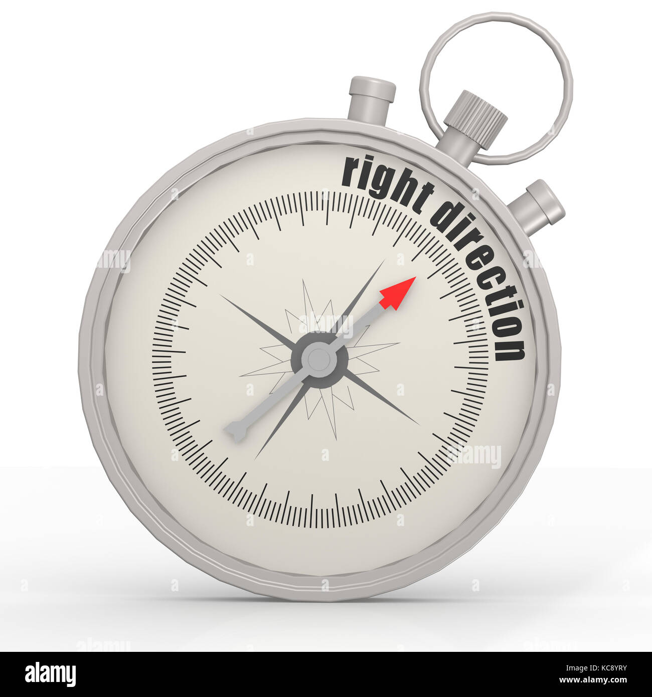 Right direction compass image with hi-res rendered artwork that could ...