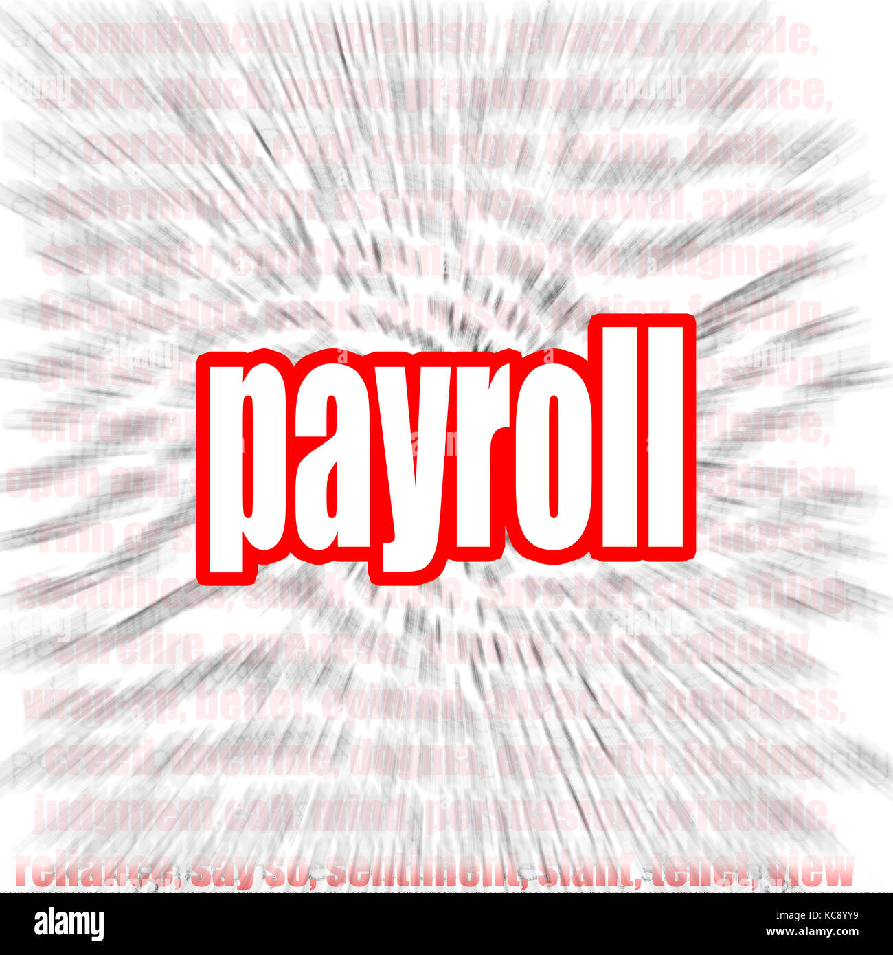 Payroll word cloud image with hi-res rendered artwork that could be ...