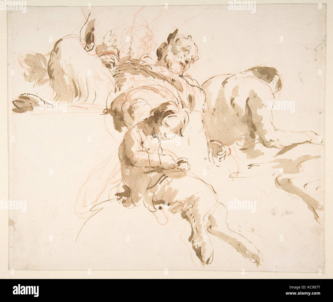 Two seated satyrs hi-res stock photography and images - Alamy