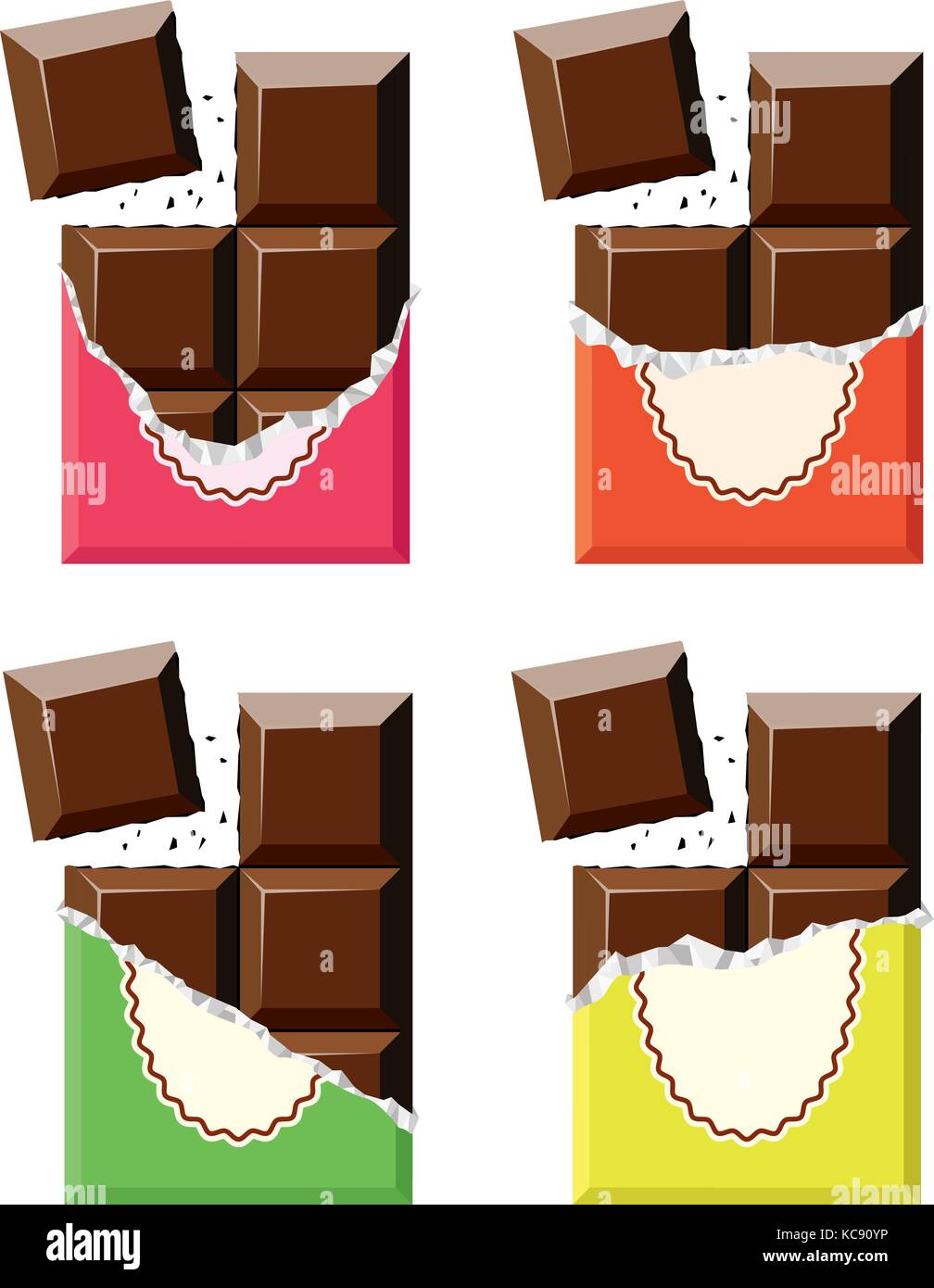 Chocolate Vector Bars at Sue Shade blog