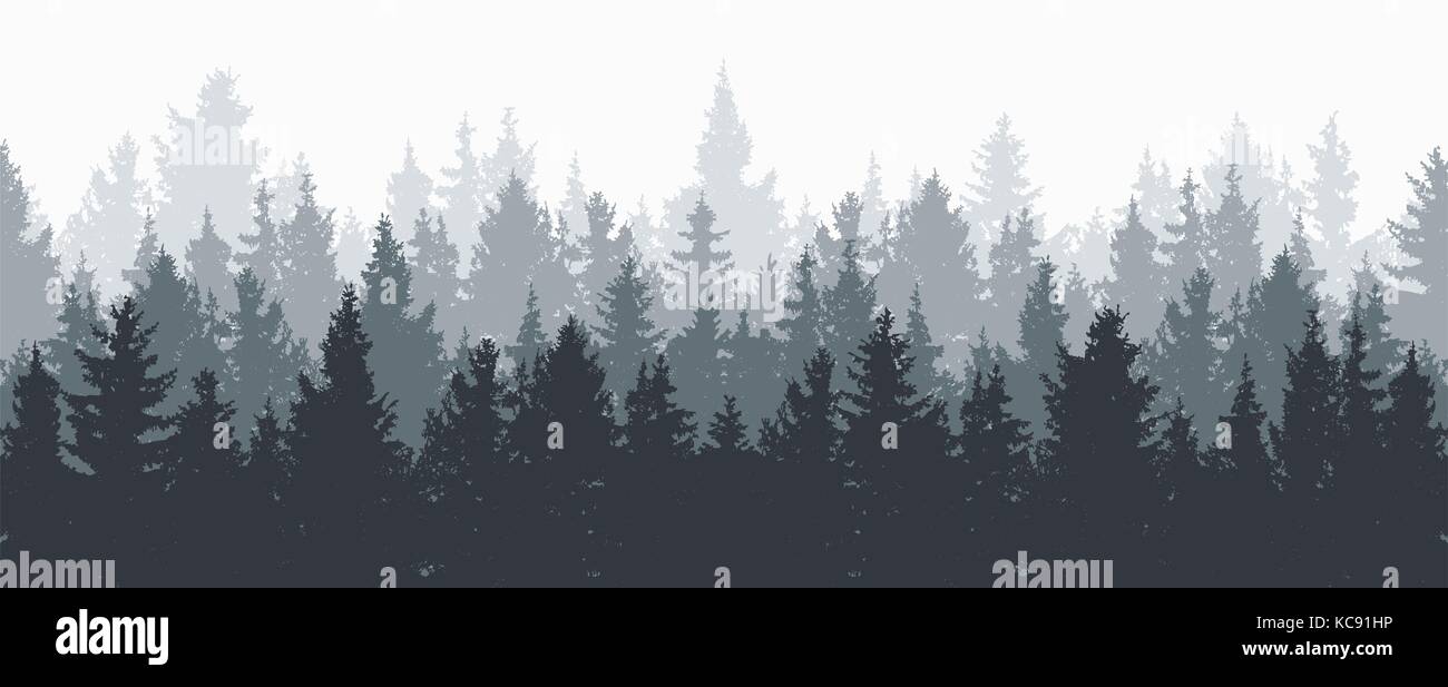 Woods vector vectors hi-res stock photography and images - Alamy