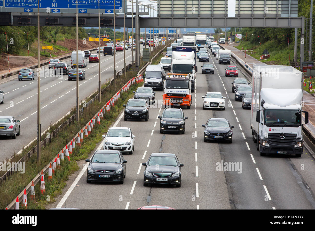 M1 tailback hi-res stock photography and images - Alamy