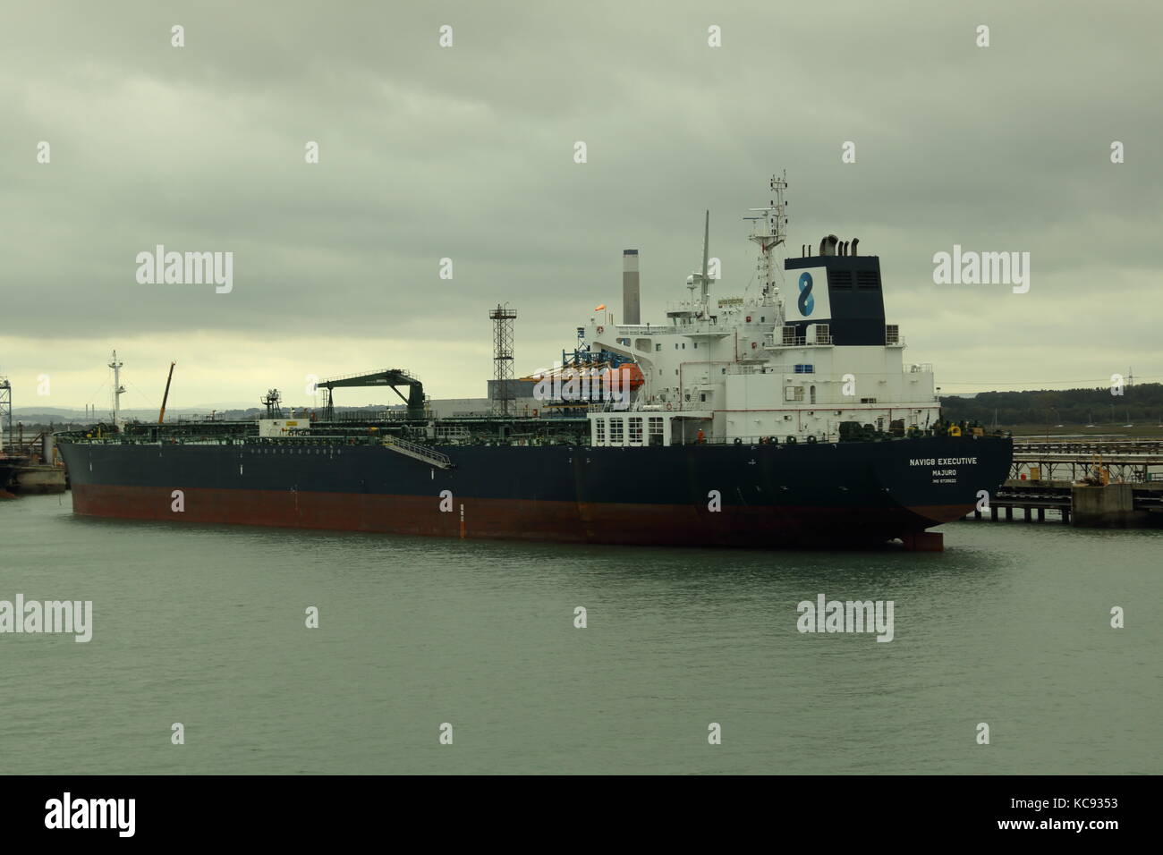 Oil tanker Navig8 Executive Stock Photo - Alamy