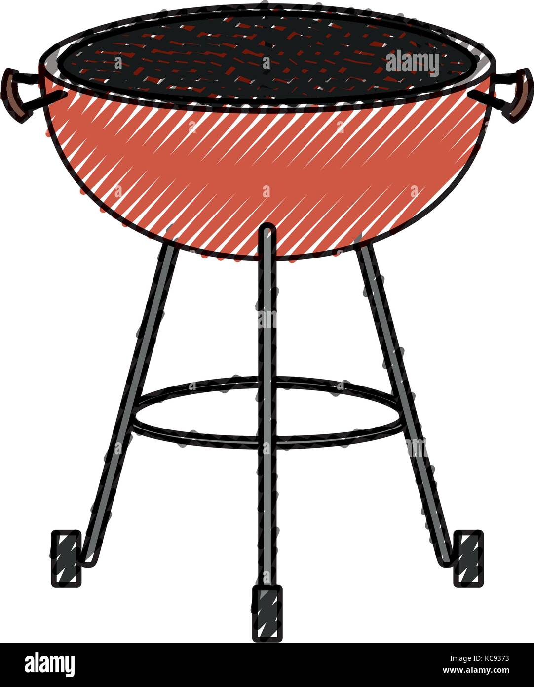 Front grill view Stock Vector Images - Alamy