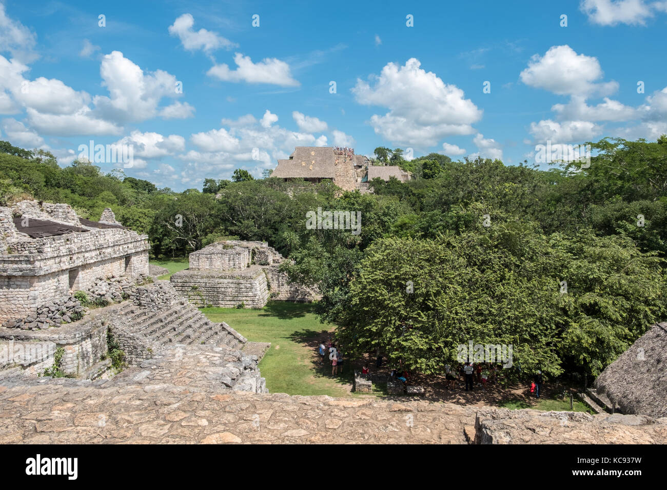 Ek Balam Mayan archeological site Yucatan Mexico Stock Photo - Alamy