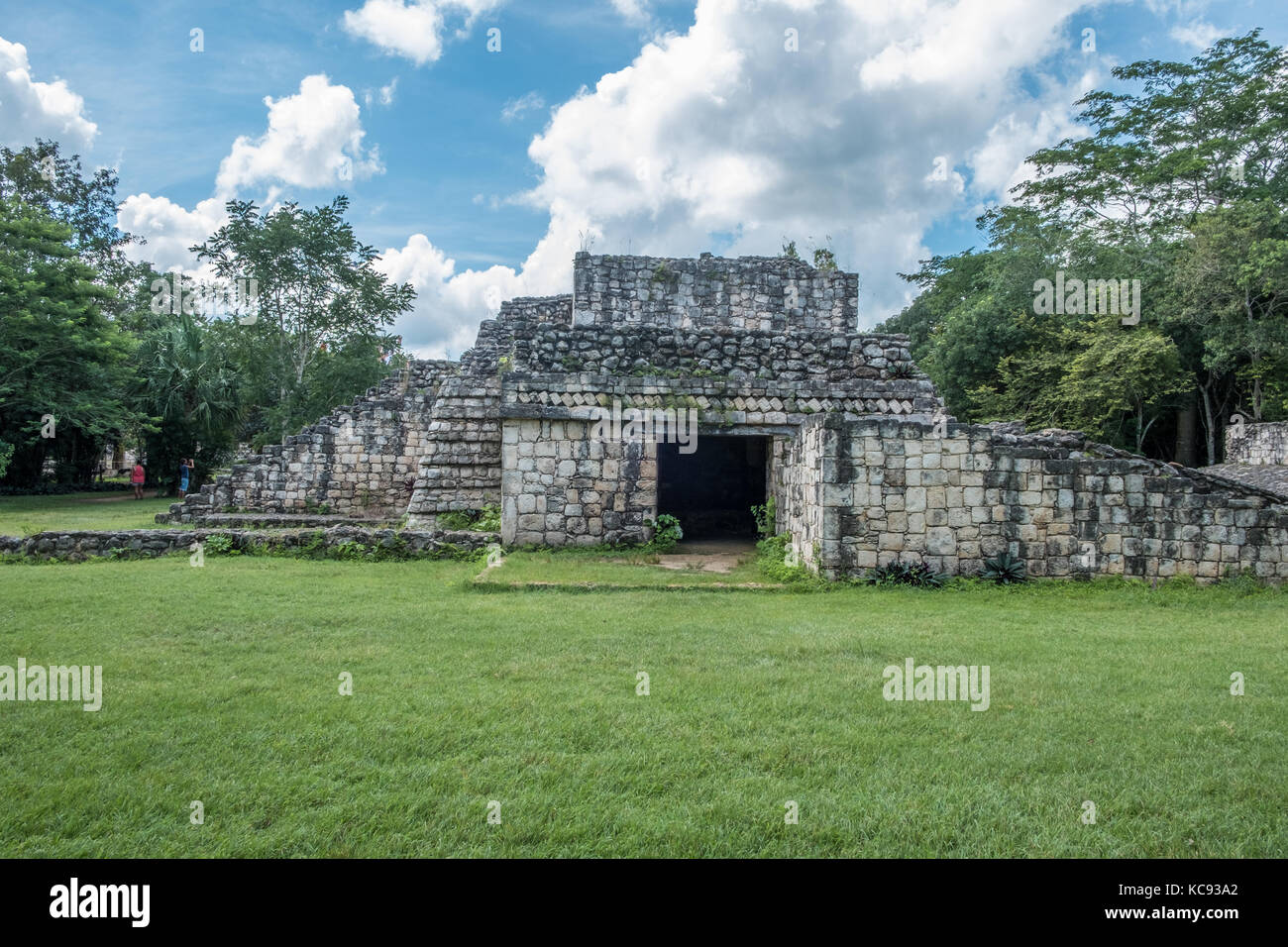 Ek Balam Mayan archeological site Yucatan Mexico Stock Photo - Alamy