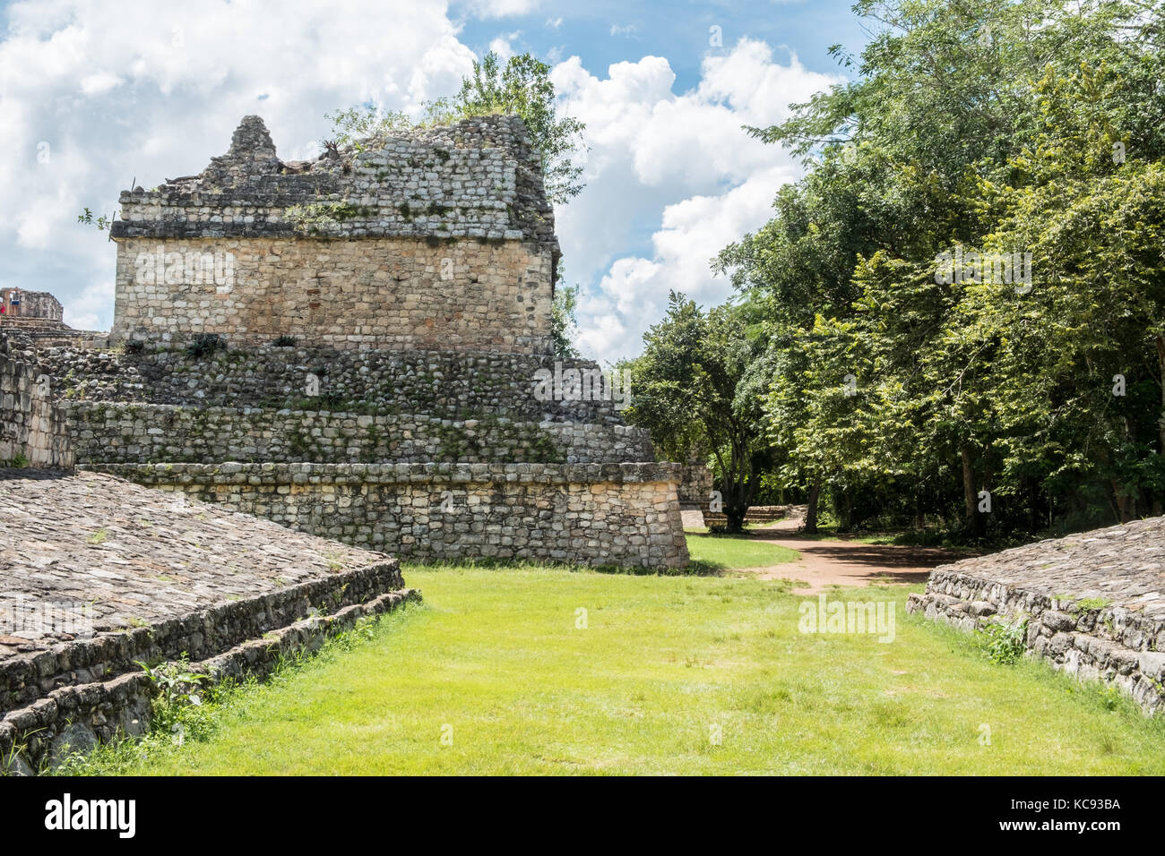 Ek Balam Mayan archeological site Yucatan Mexico Stock Photo - Alamy