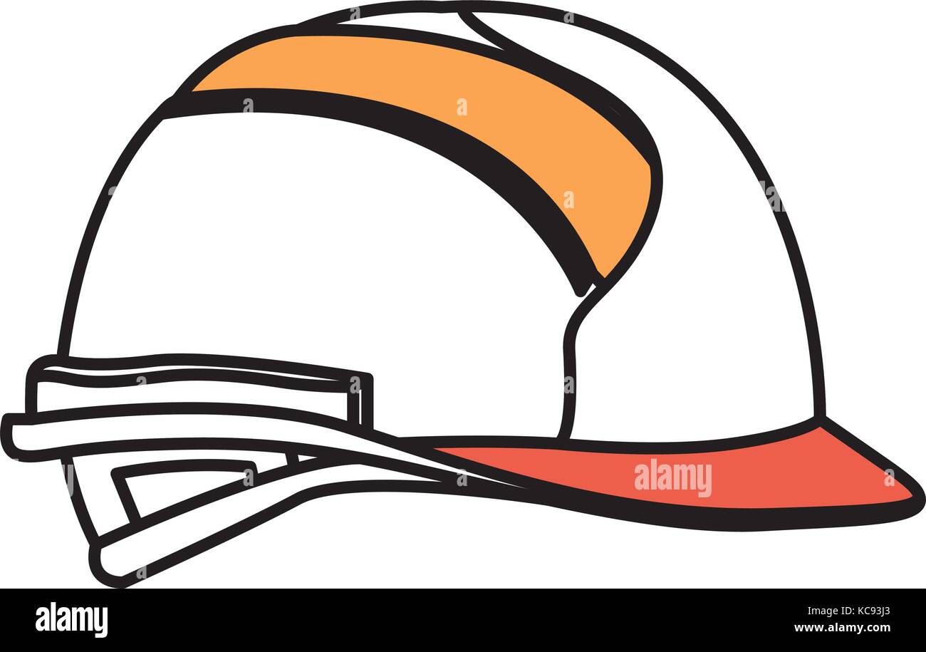 helmet side view color sections silhouette Stock Vector Image & Art - Alamy