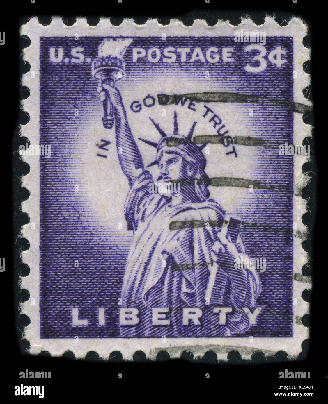 Vintage american postage stamp hi-res stock photography and images - Alamy