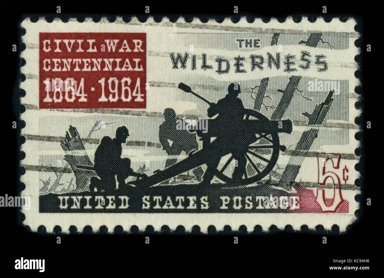 USA - CIRCA 1964: A stamp printed in USA shows image of the dedicated ...