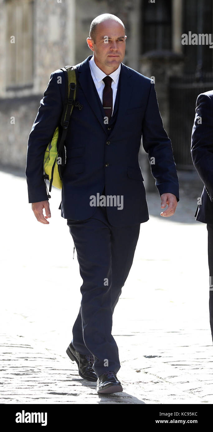 Army sergeant Emile Cilliers, 36, leaves Winchester Crown Court, where ...