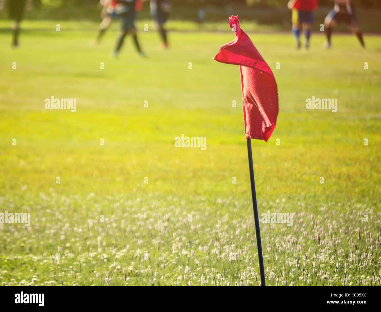 Soccer player runs for the ball hi-res stock photography and images - Alamy