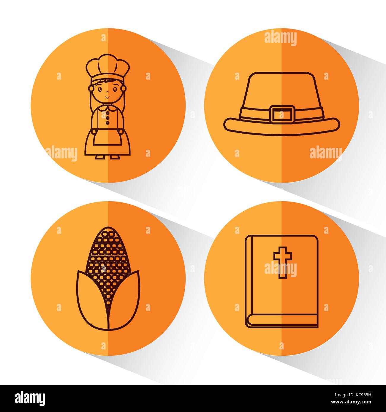 Blessing thanksgiving Cut Out Stock Images & Pictures - Alamy