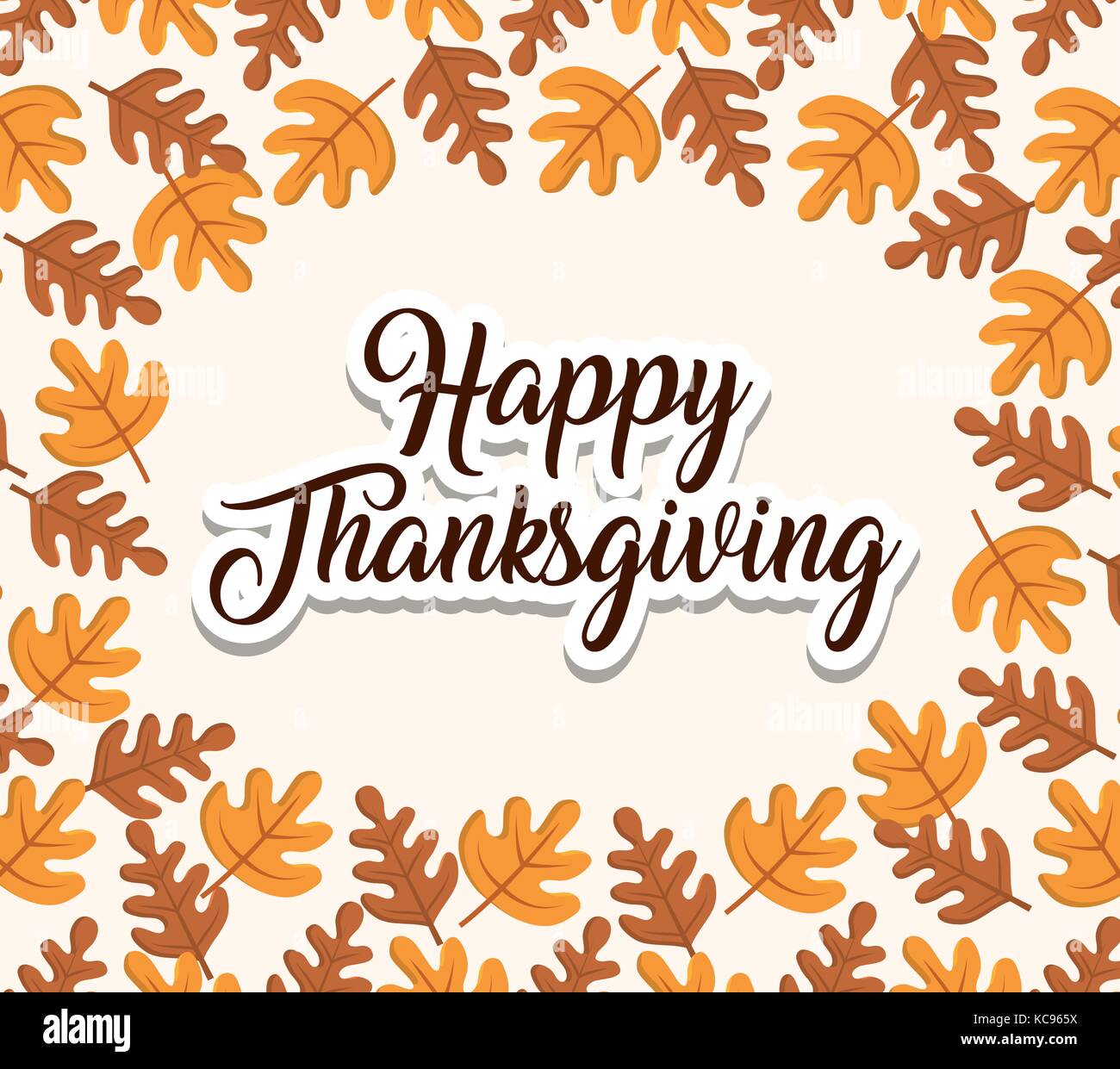 Happy Thanksgiving design Stock Vector Image & Art - Alamy